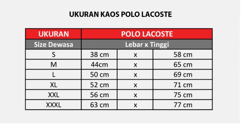 Ukuran Kaos - Pusat Kaos Polos & Sablon Kaos Berkualitas Ukuran Kaos - Pusat Kaos Polos & Sablon Kaos Berkualitas
